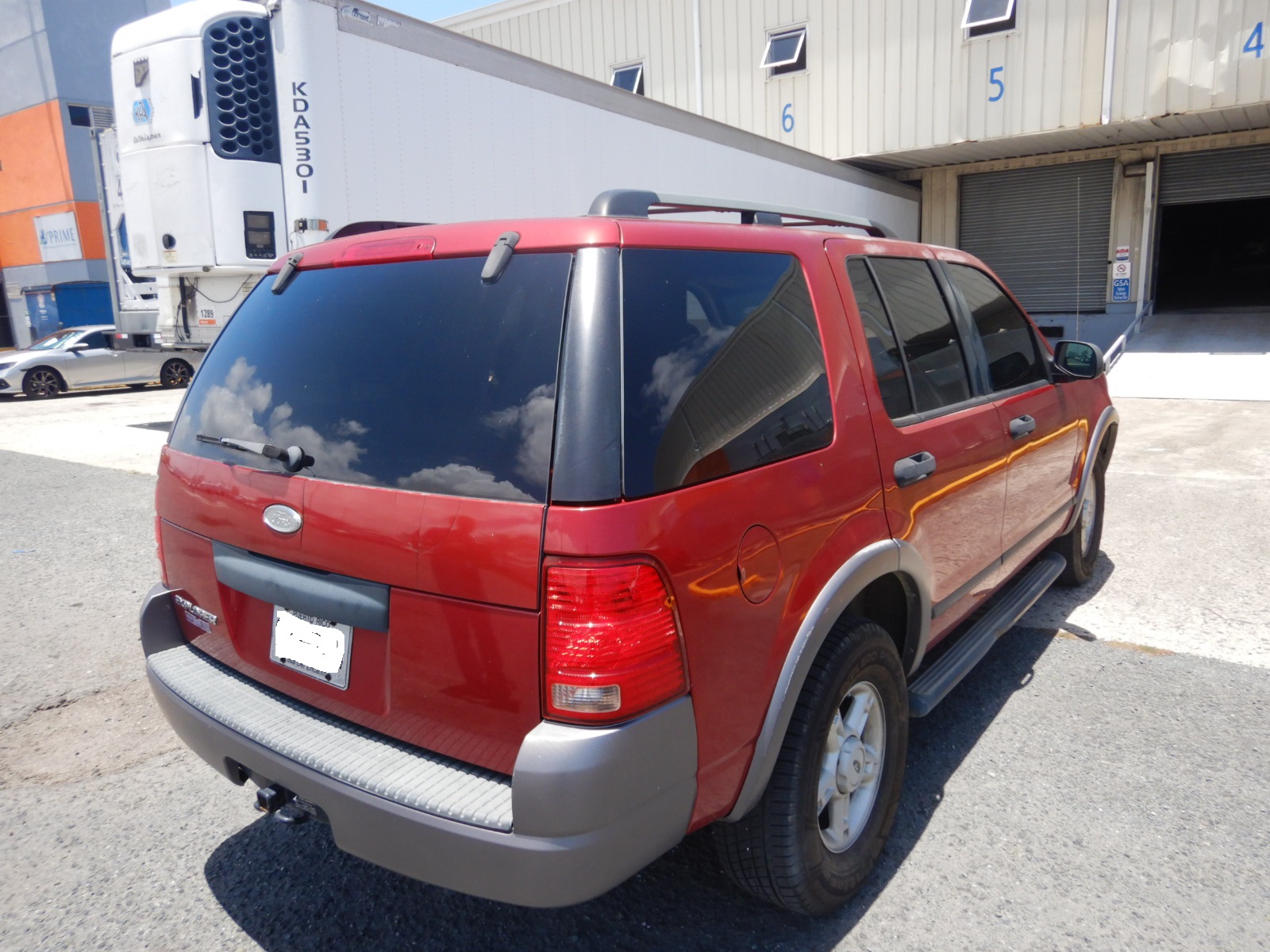 » 2004 FORD EXPLORER, red (687224)